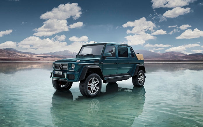 Off-Road Power Combined with Ultimate Luxury: The Mercedes-Maybach G ...